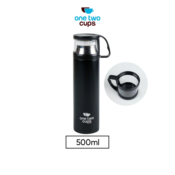 One Two Cups Botol Minum Thermos with Cup Head 500ml - One Two Cups ...