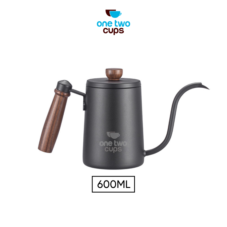 One Two Cups Teko Kopi Leher Angsa Gooseneck Pour Over Kettle 600ml ...