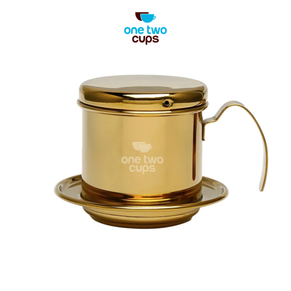One Two Cups Vietnam Drip Coffee Filter Saringan Kopi Sekrup 120ml - PF-304 - One Two Cups ...