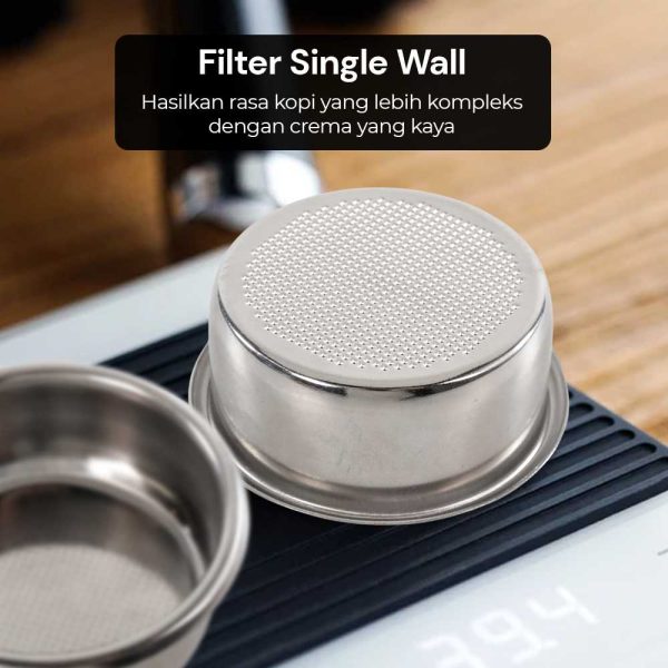 One Two Cups Filter Basket Portafilter Single Wall 54mm - AN-5X - One ...