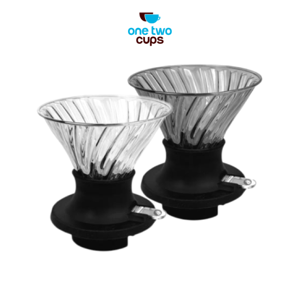 One Two Cups Filter Penyaring Kopi V60 Cone Coffee Dripper Valve - Jn23 ...