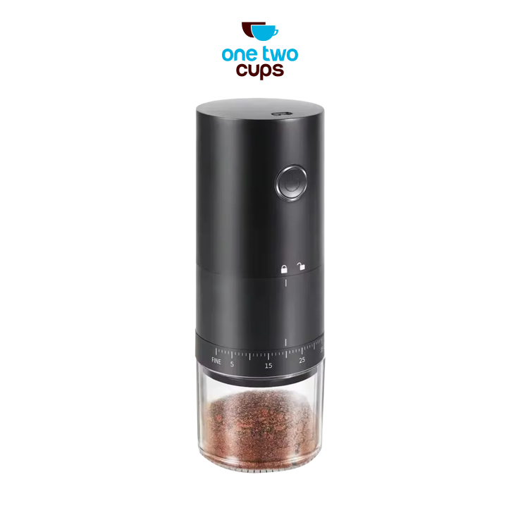 One Two Cups Penggiling Kopi Elektrik Portable Coffee Grinder 2000mAh ...