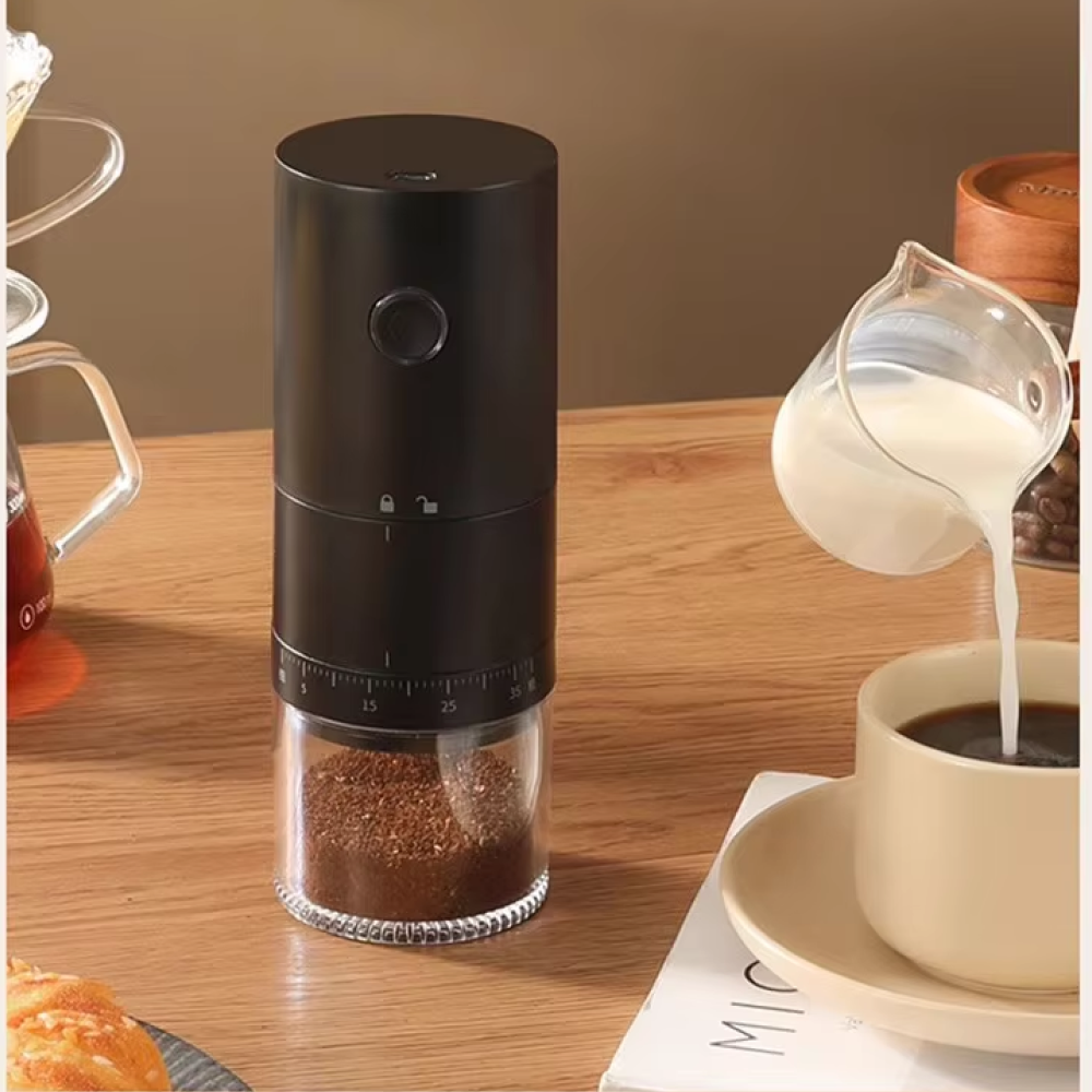 One Two Cups Penggiling Kopi Elektrik Portable Coffee Grinder 2000mAh ...