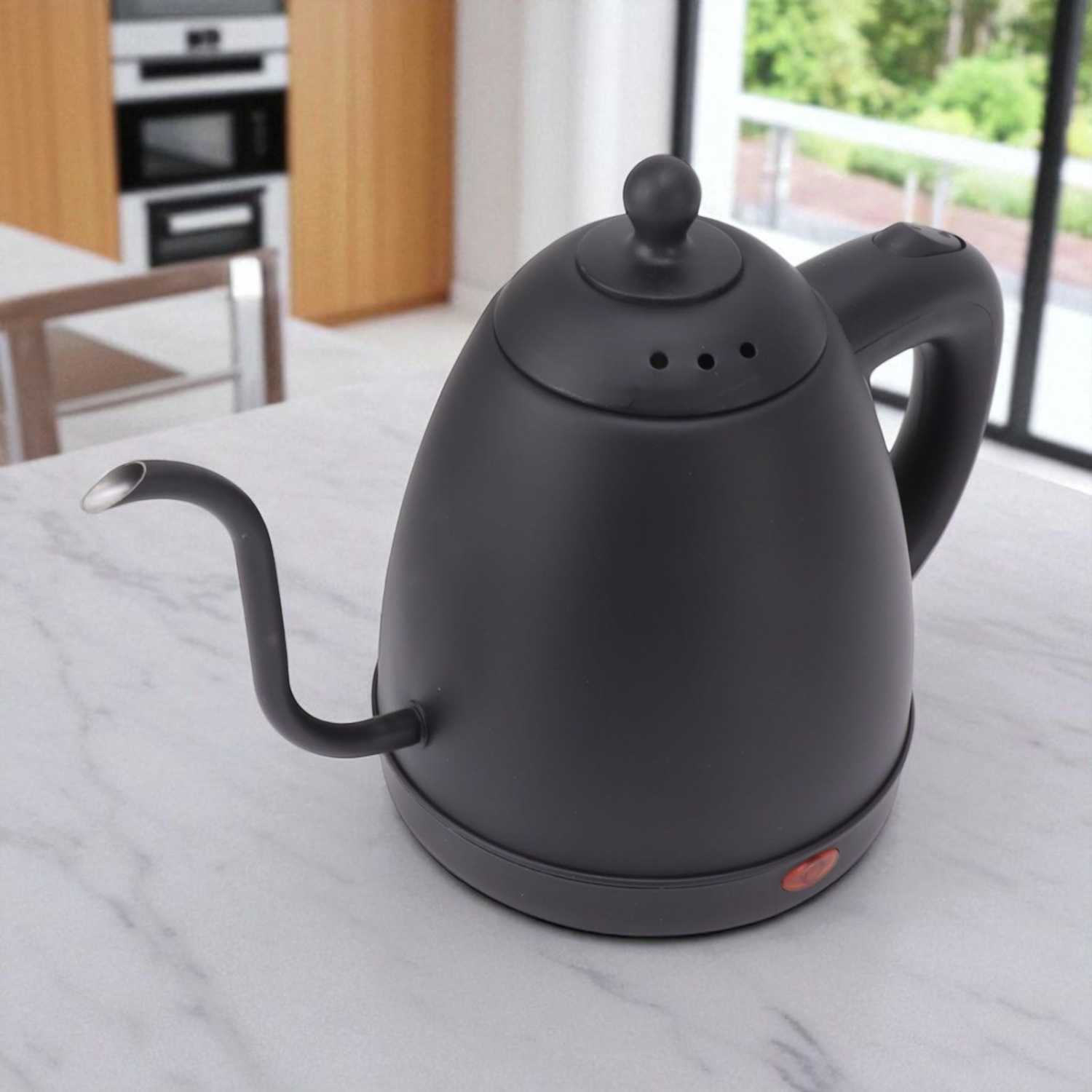 One Two Cups Teko Listrik Kopi Pemanas Air Leher Angsa 1.2L 1360W ...