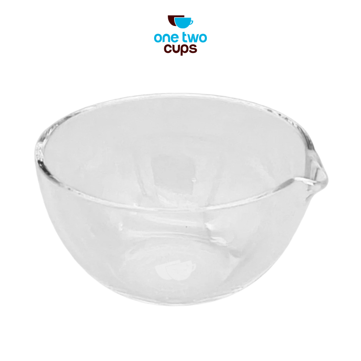 One Two Cups Mangkuk Teh Chawan Kaca Transparent Japanese Matcha Bowl ...