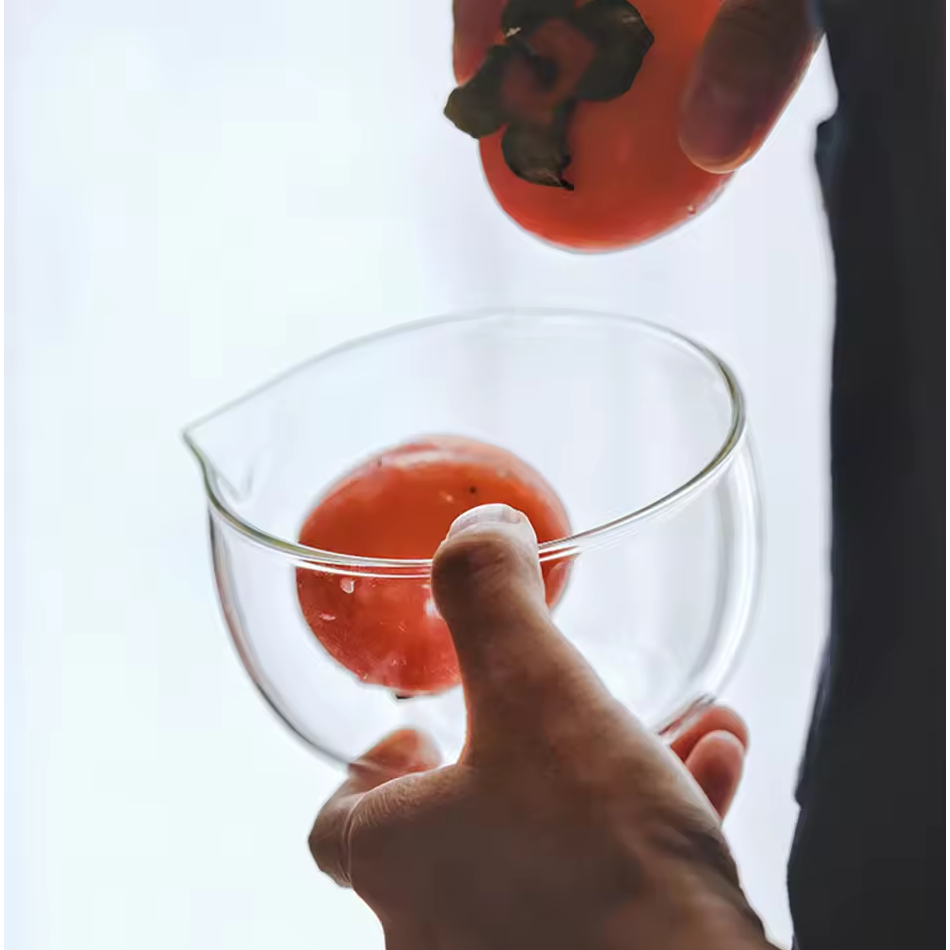 One Two Cups Mangkuk Teh Chawan Kaca Transparent Japanese Matcha Bowl ...